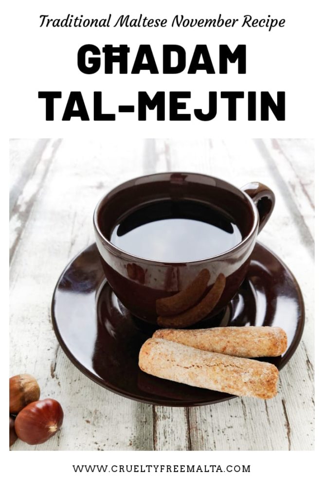 Għadam tal-mejtin vegan recipe - Maltese Traditional November Biscuits